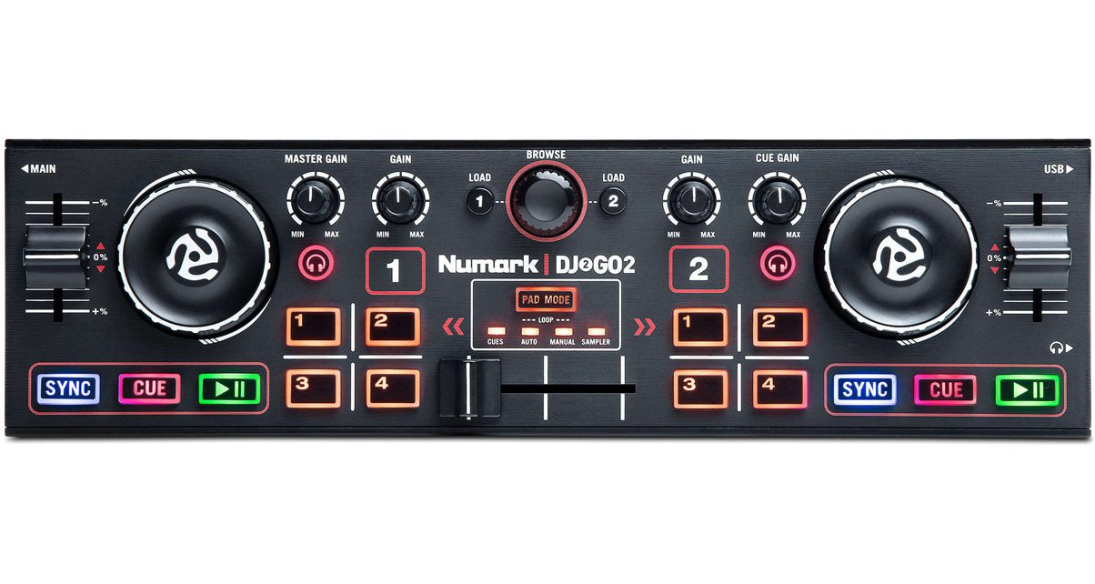 Numark DJ2GO2 Pocket DJ Controller - Audio Corner Polokwane Numark DJ2GO2 Pocket DJ Controller - Audio Corner Polokwane